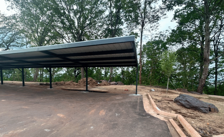 Cantilever Carport - USA Eagle Carports - Carport Design Ideas